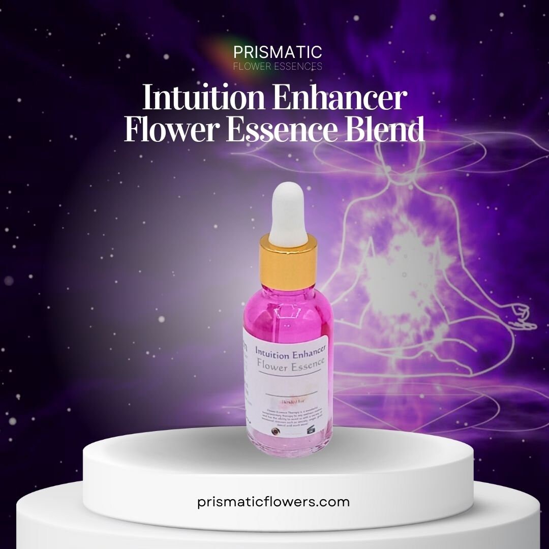 Intuition Enhancer Flower Essence | Psychic Ability Booster | Third Eye ...