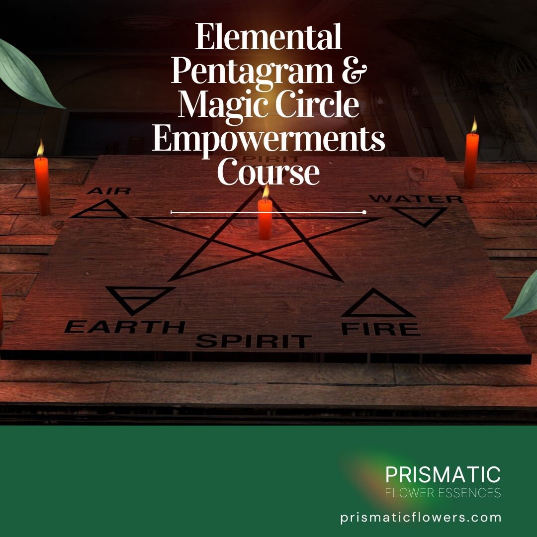 Elemental Pentagram & Magic Circle Energy Healing Attunement Course ...