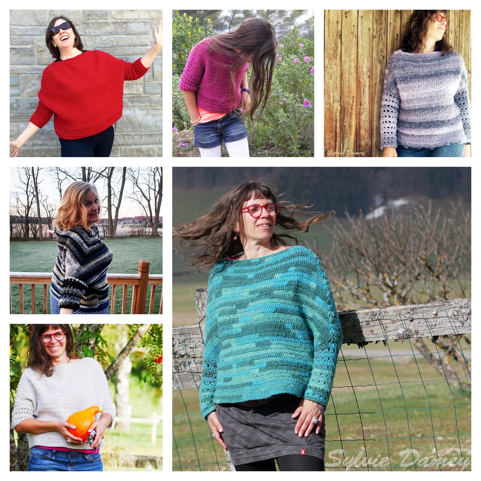 Crochet Pattern to Make a Boxy Sweater for Women, Any Size & Any Gauge ...
