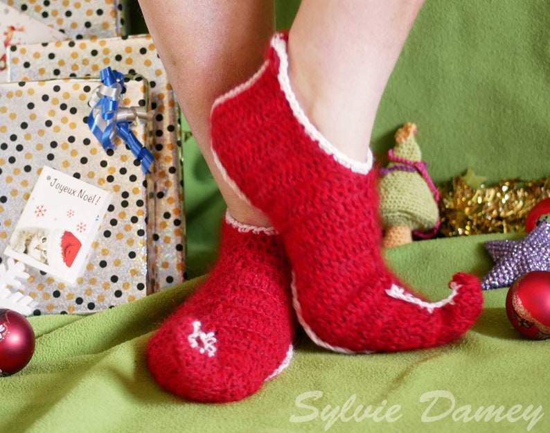 CROCHET PATTERN Elf Slippers for the Whole Family Toddler to - Etsy