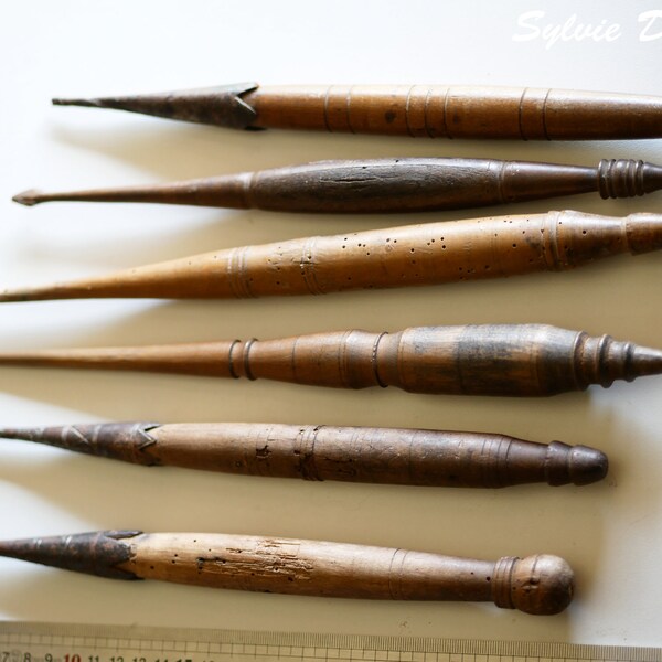 Antique Spindles - Etsy