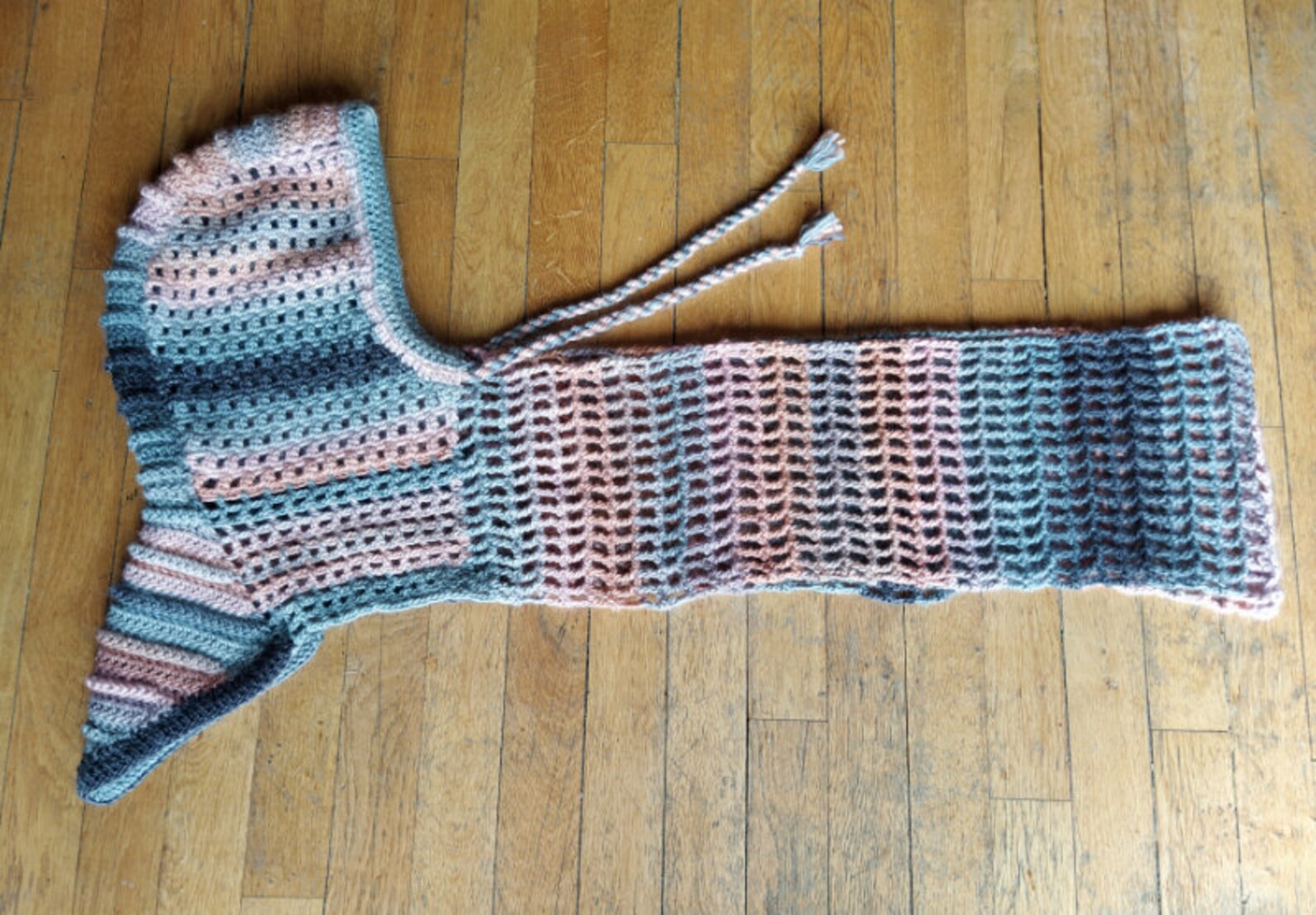 CROCHET Post Apocalyptic Hood PATTERN in Pdf, Wastelander Hood ...