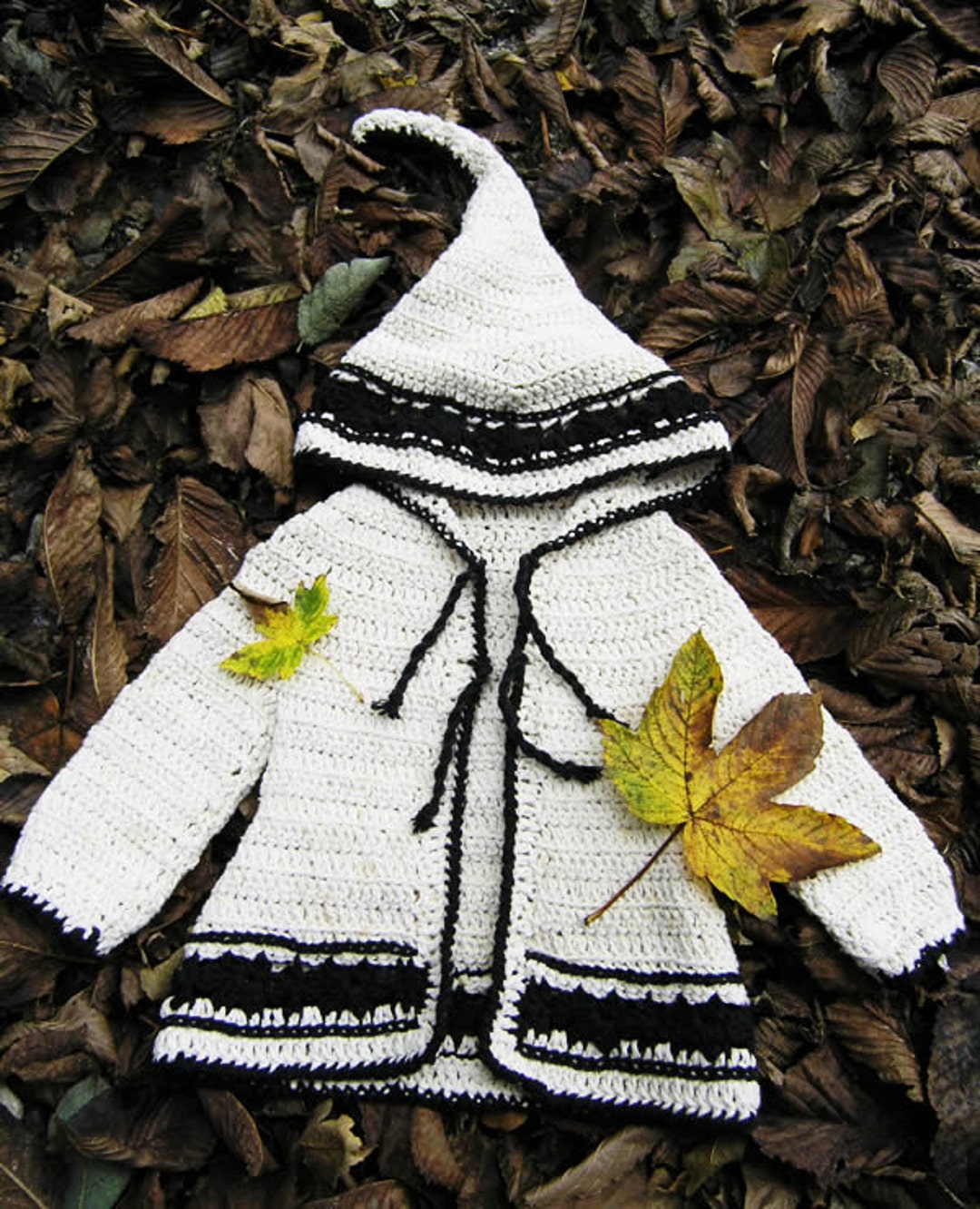 CROCHET Pixie Elf Hood PATTERN for Toddlers & Babies, Lutin Marguerite ...