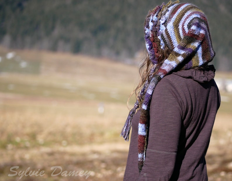 CROCHET PATTERN Fae Elf Hood lauwis Dragon Pixie - Etsy