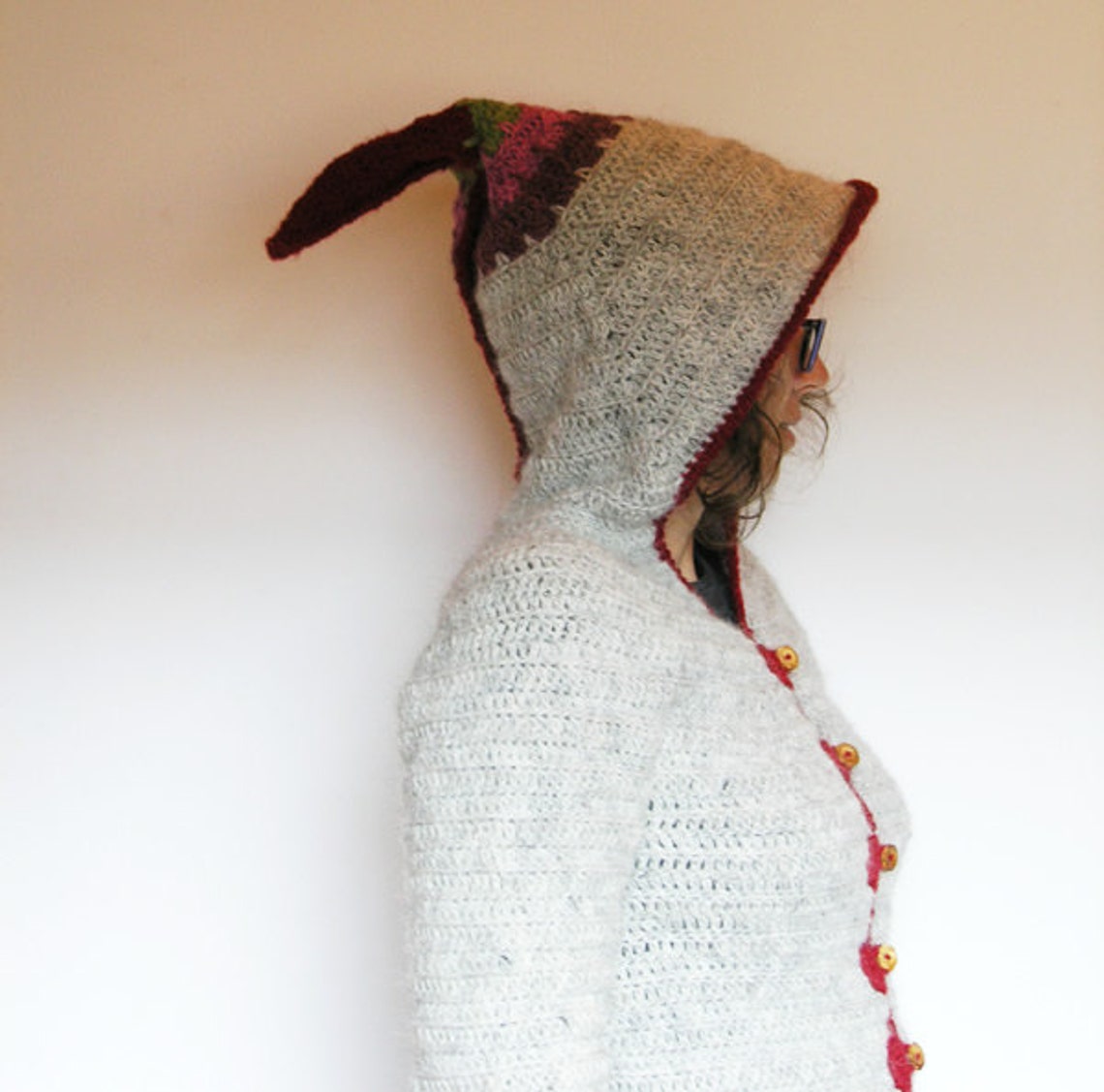 PATRON CROCHET Loup veste à capuche Tutoriel pour | Etsy