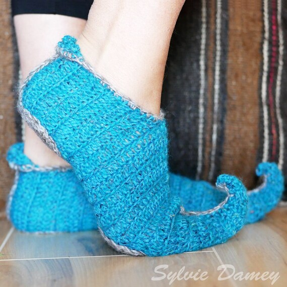 CROCHET PATTERN Elf Slippers for the Whole Family Toddler to | Etsy