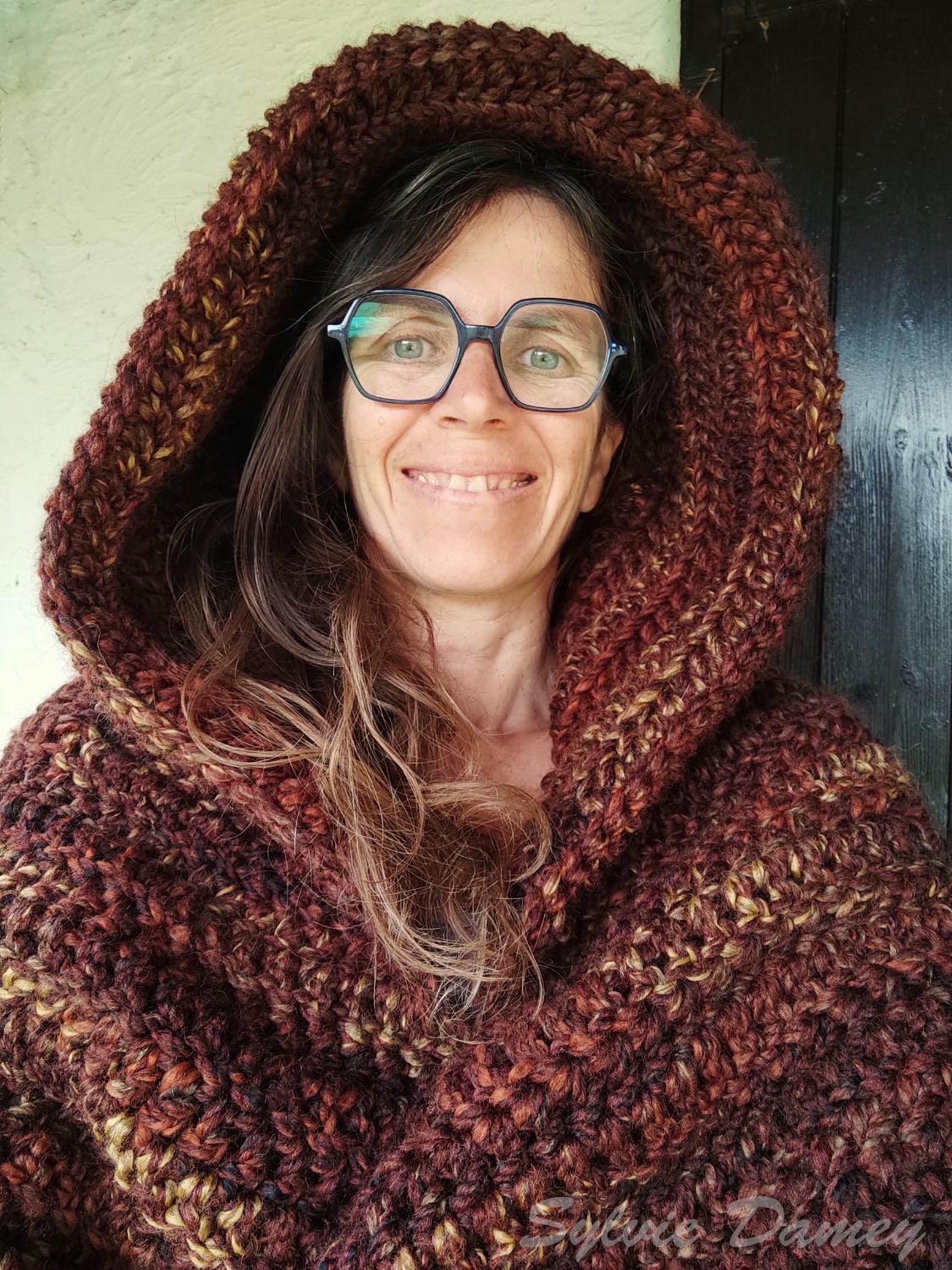 CROCHET Elotin Hooded Shawl PATTERN, PDF With Instant Download - Etsy