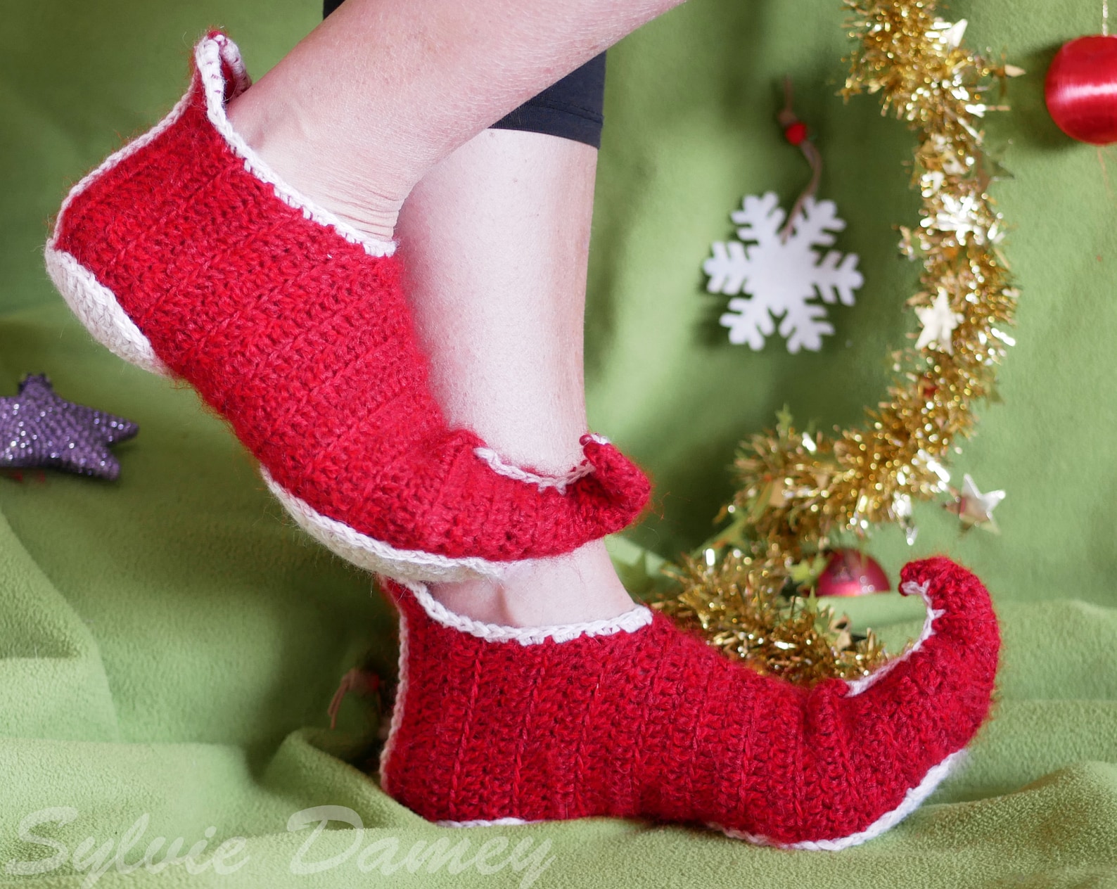 CROCHET PATTERN Elf Slippers for the Whole Family Toddler to - Etsy