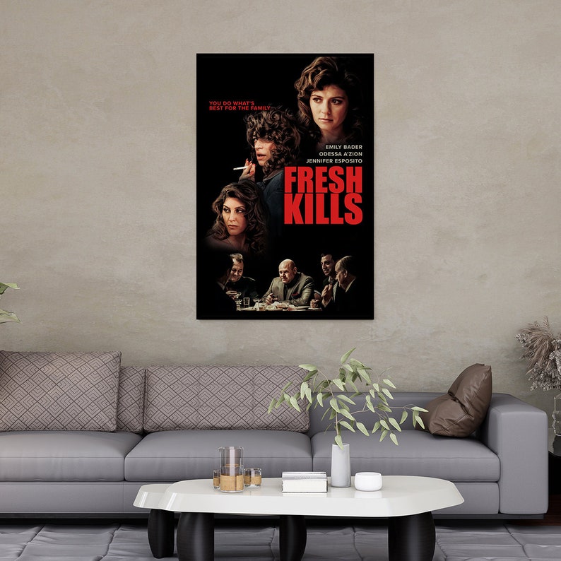 Fresh Kills Movie Poster/ Vintage Poster / Wall Art Poster / Film Fan ...
