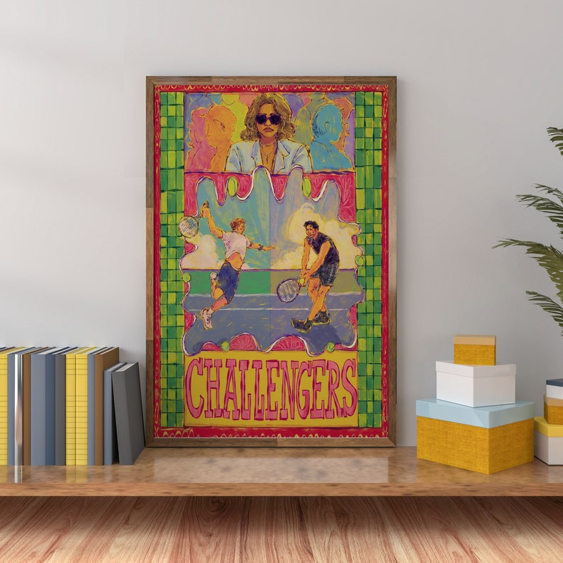 Challengers Classic Movie Poster/ Vintage Poster / Wall Art Poster ...