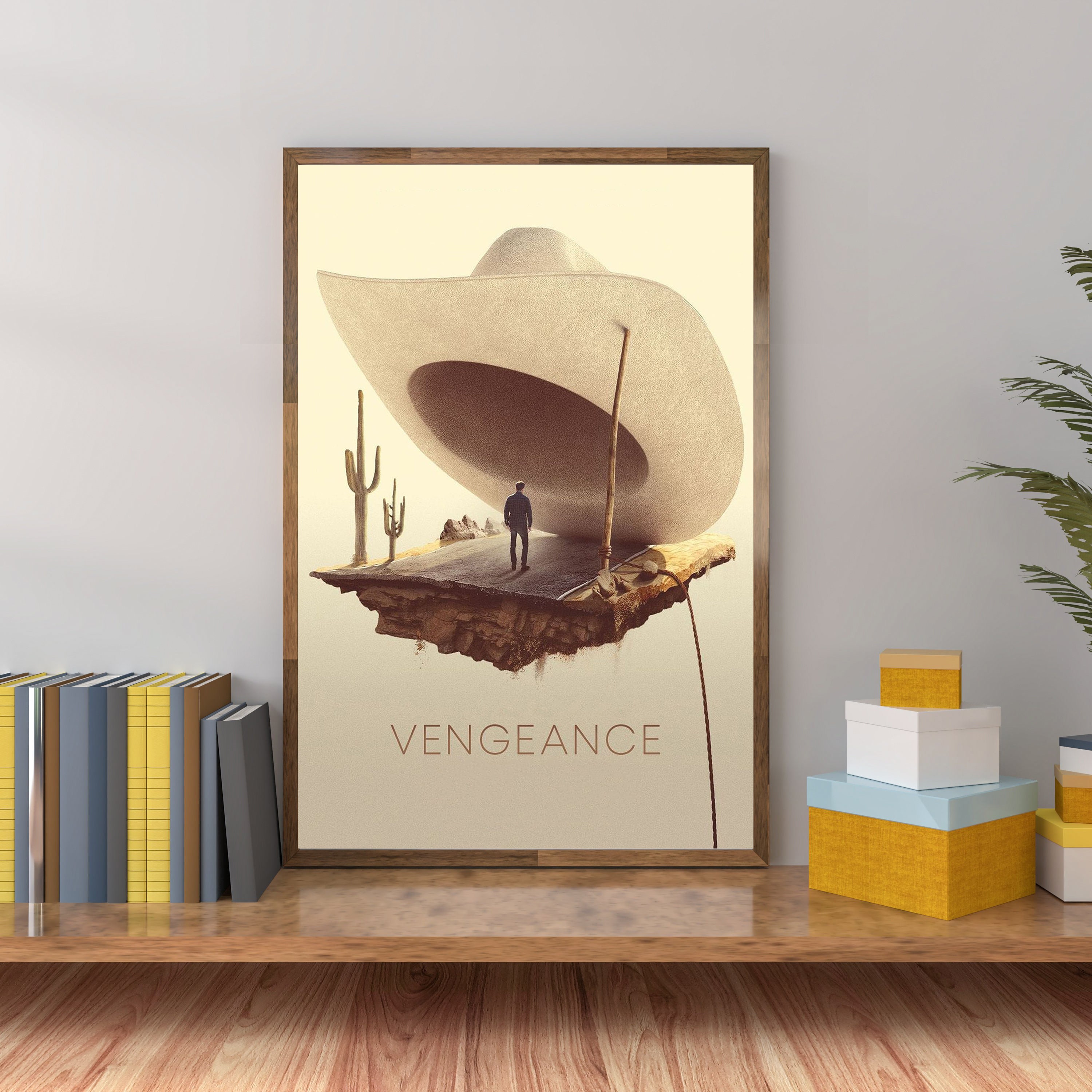 Vengeance Movie Poster/ Vintage Poster / Wall Art Poster / Film Fan ...