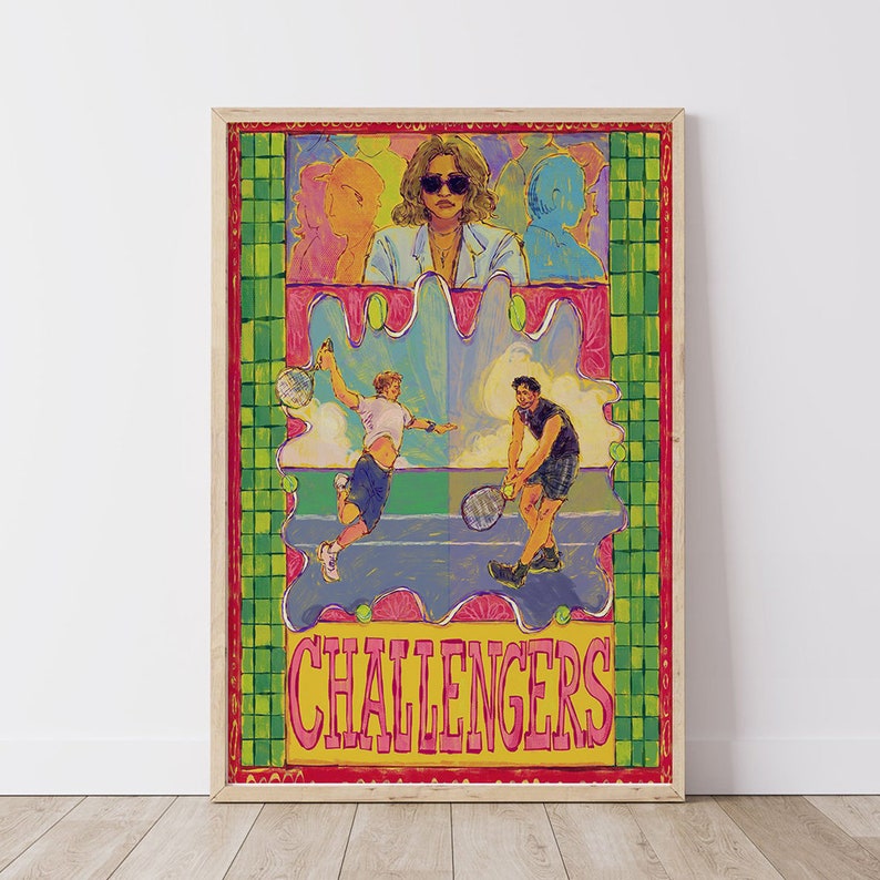 Challengers Classic Movie Poster/ Vintage Poster / Wall Art Poster ...