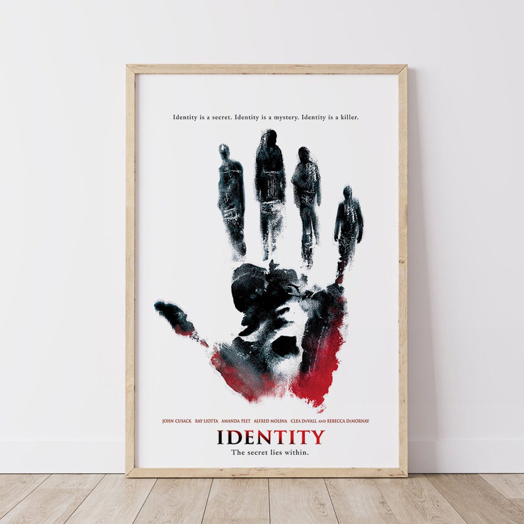 ID Identity Movie Poster/ Vintage Poster / Wall Art Poster / Film Fan ...