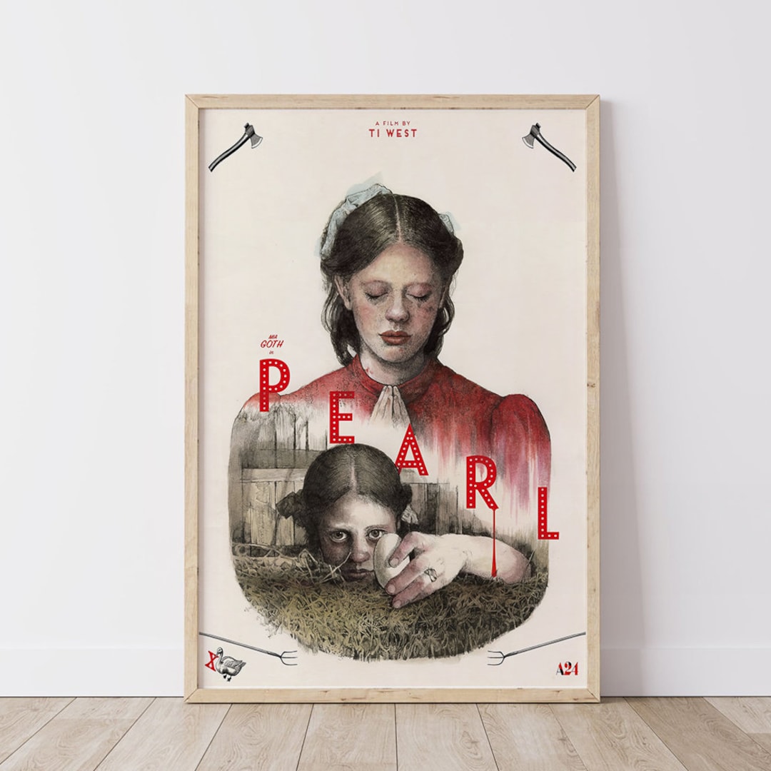 Pearl Movie Poster/ Vintage Poster / Wall Art Poster / Film Fan ...