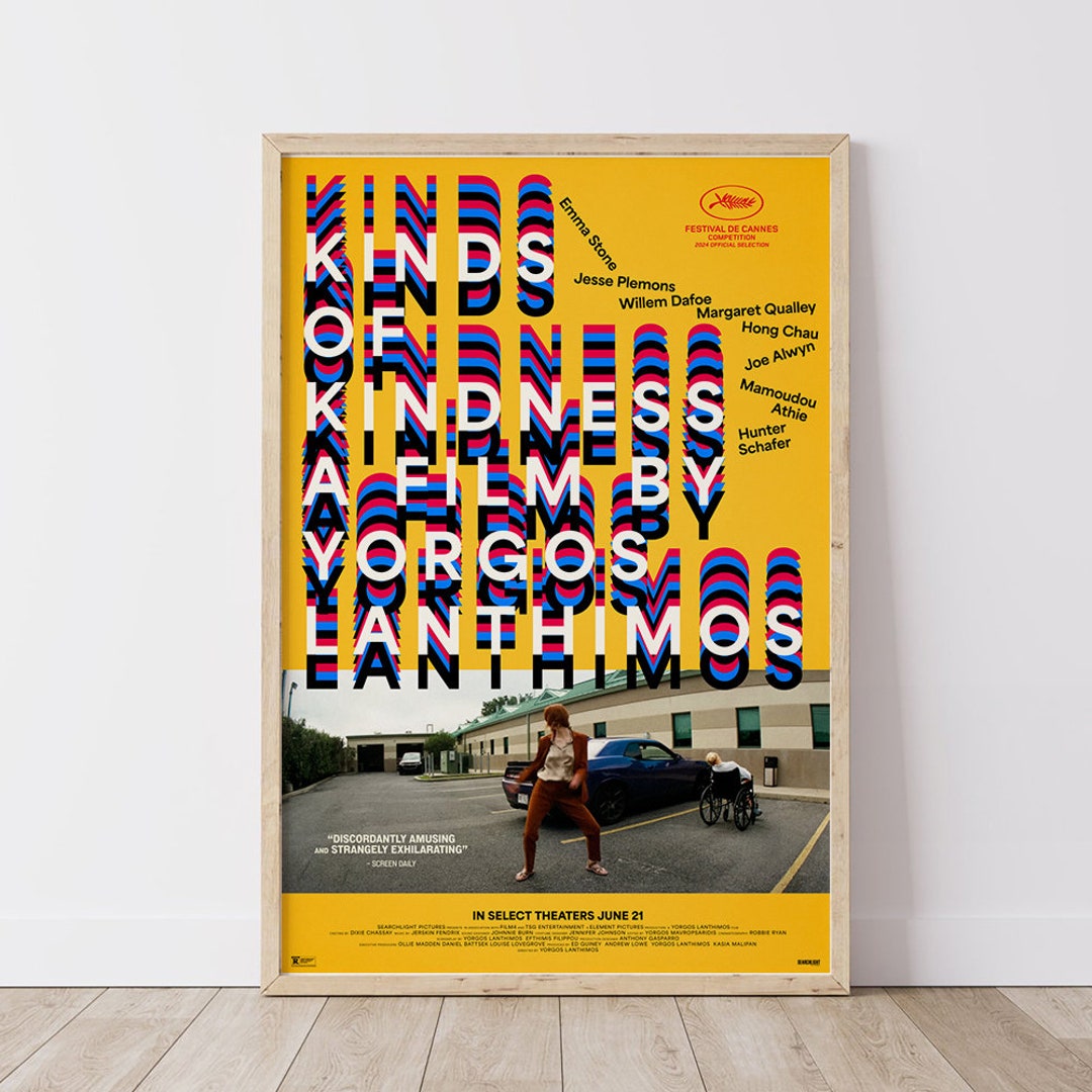 Kinds of Kindness Movie Poster/ Vintage Poster / Wall Art Poster / Film ...