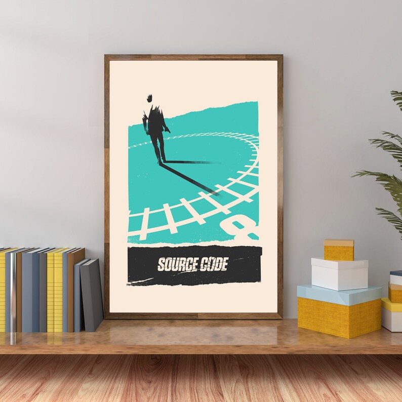 Source Code Movie Poster/ Vintage Poster / Wall Art Poster / Film Fan ...