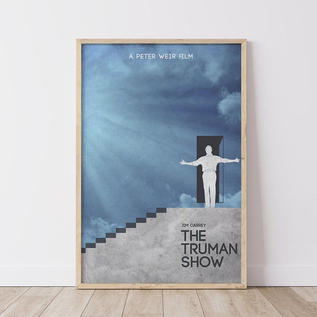 The Truman Show Classic Movie Poster/ Vintage Poster / Wall Art Poster ...