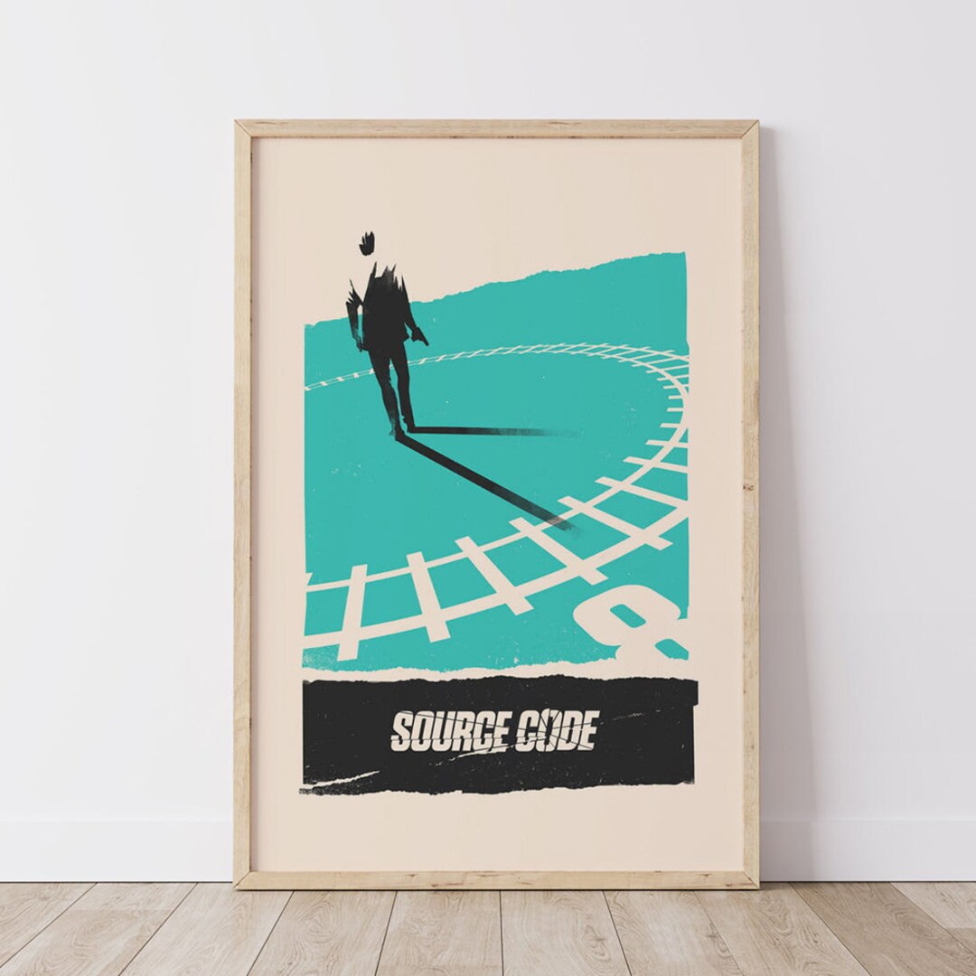 Source Code Movie Poster/ Vintage Poster / Wall Art Poster / Film Fan ...