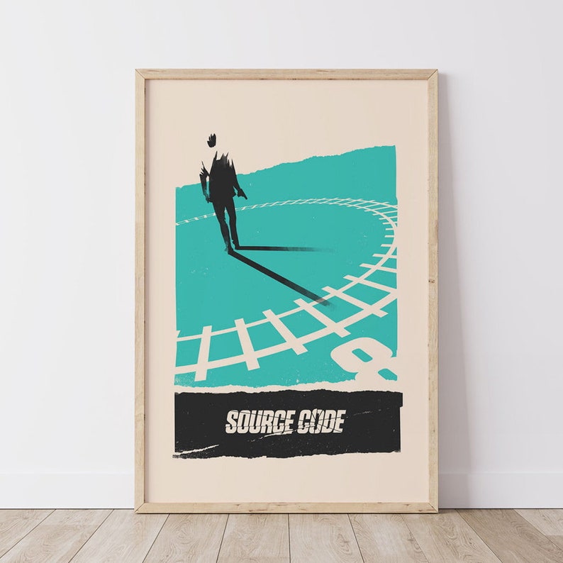 Source Code Movie Poster/ Vintage Poster / Wall Art Poster / Film Fan ...