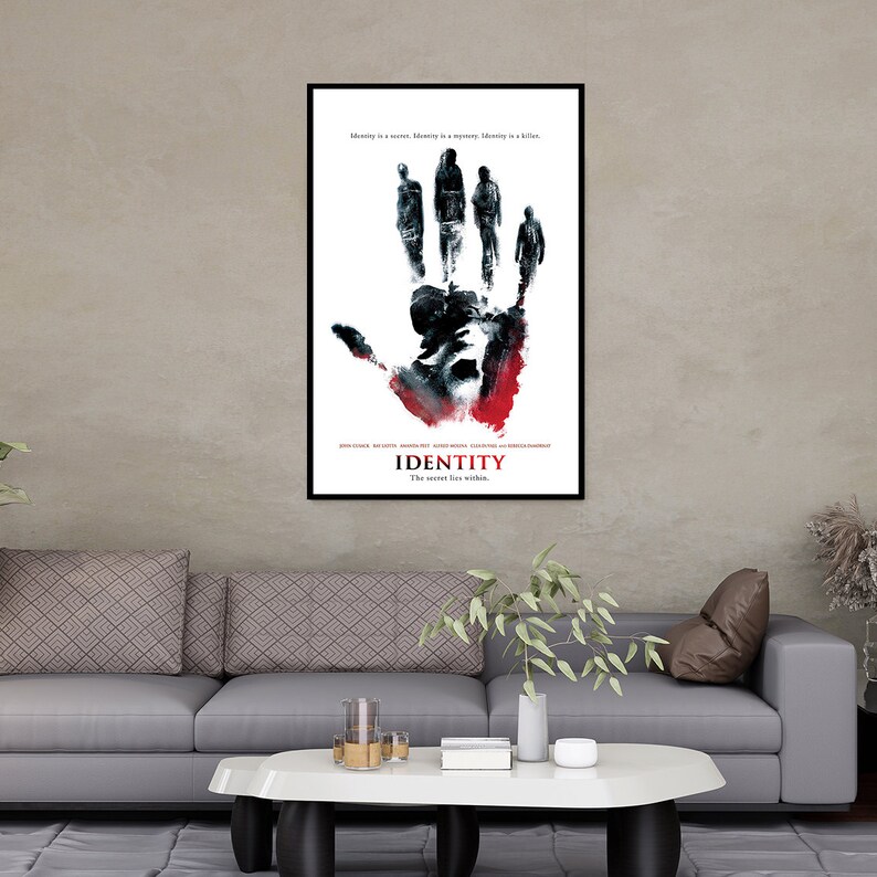 ID Identity Movie Poster/ Vintage Poster / Wall Art Poster / Film Fan ...