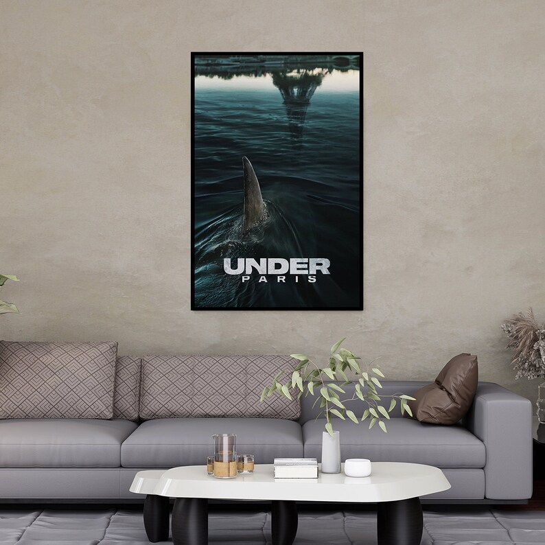 Under Paris Movie Poster/ Vintage Poster / Wall Art Poster / Film Fan ...