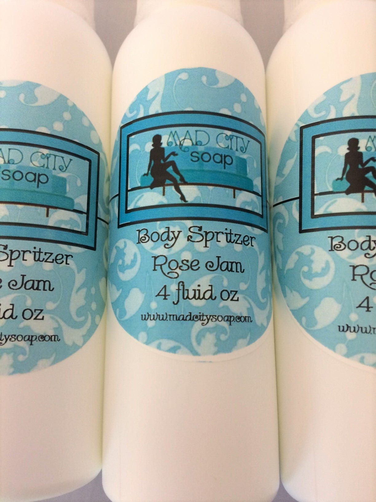 4 Oz Body Spritzer Moisturizing Body Spray Custom Scented | Etsy