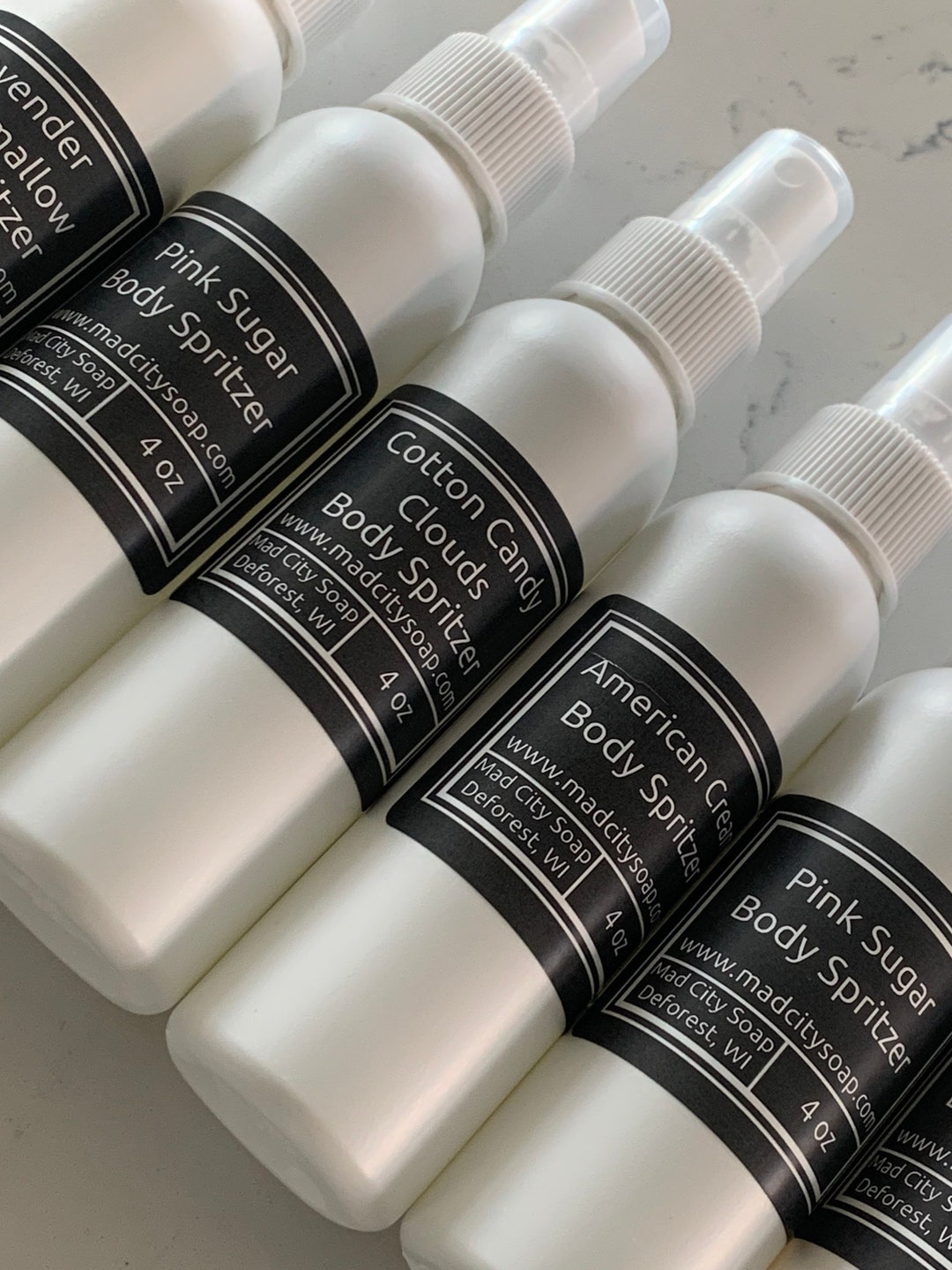 Dry Oil Body Spray Mist Custom Scented 4 Oz. Vegan Body Oil. Pick Your ...