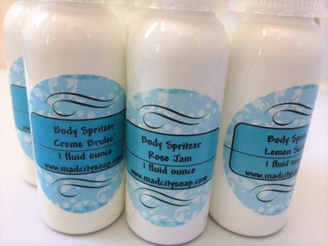 Body Spritzer Moisturizing Body Spray: Try Me 3 Pack of 1 Oz - Etsy
