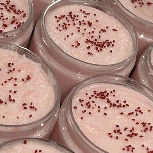 Crushed Candy Cane Whipped Sugar Scrub 4 Oz. Peppermint Body Scrub ...