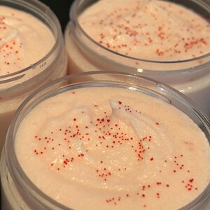 Crushed Candy Cane Whipped Sugar Scrub 4 Oz. Peppermint Body Scrub ...