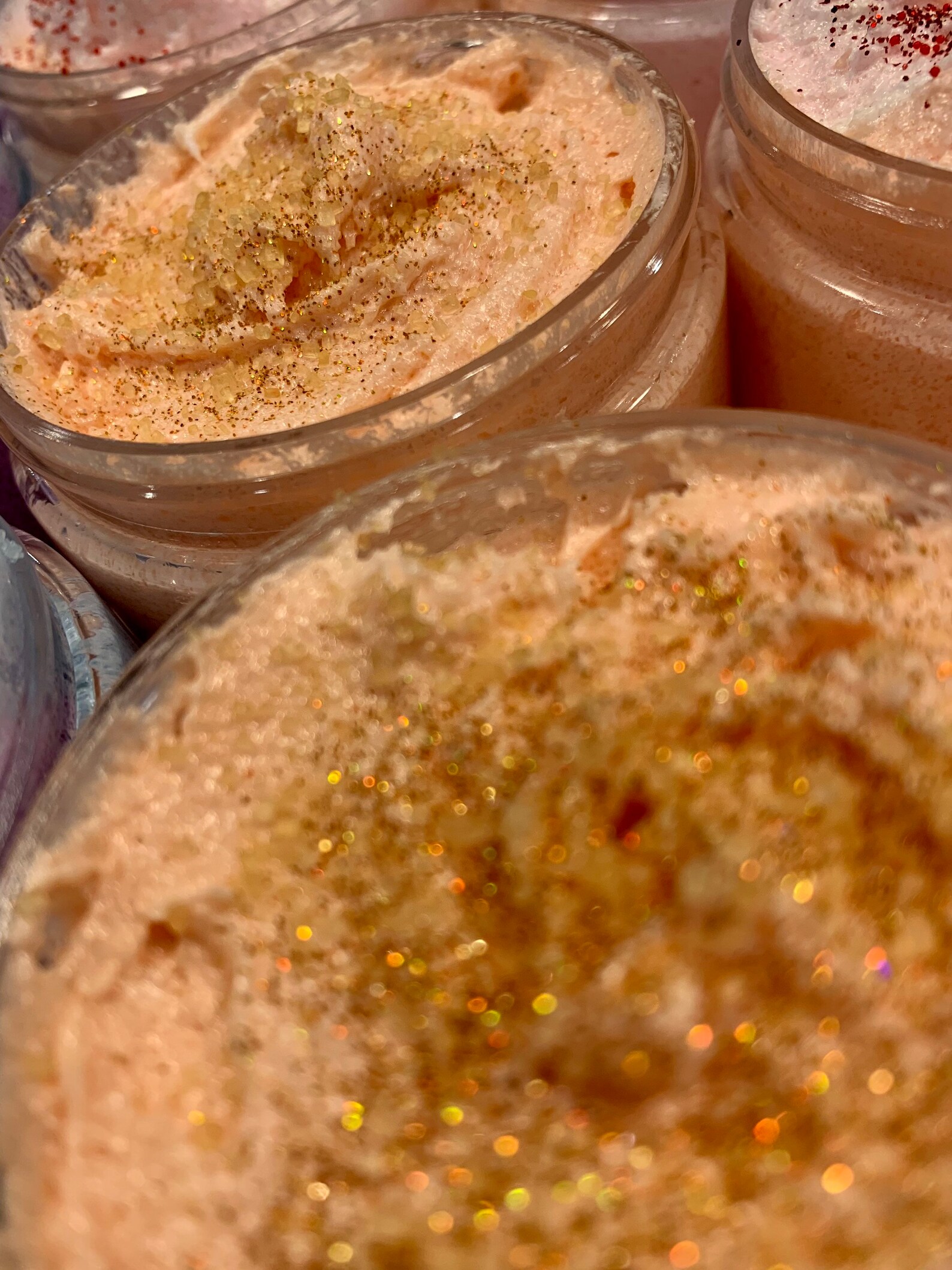 Peach Nectar Foaming Sugar Body Scrub 4oz. Peach Nectar Body - Etsy