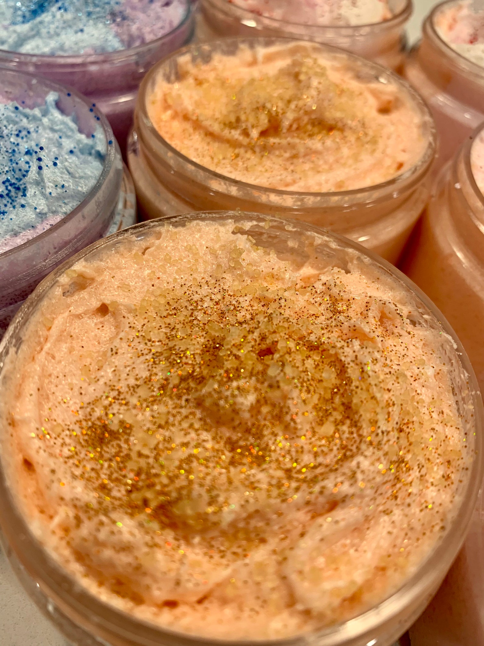 Peach Nectar Foaming Sugar Body Scrub 4oz. Peach Nectar Body - Etsy