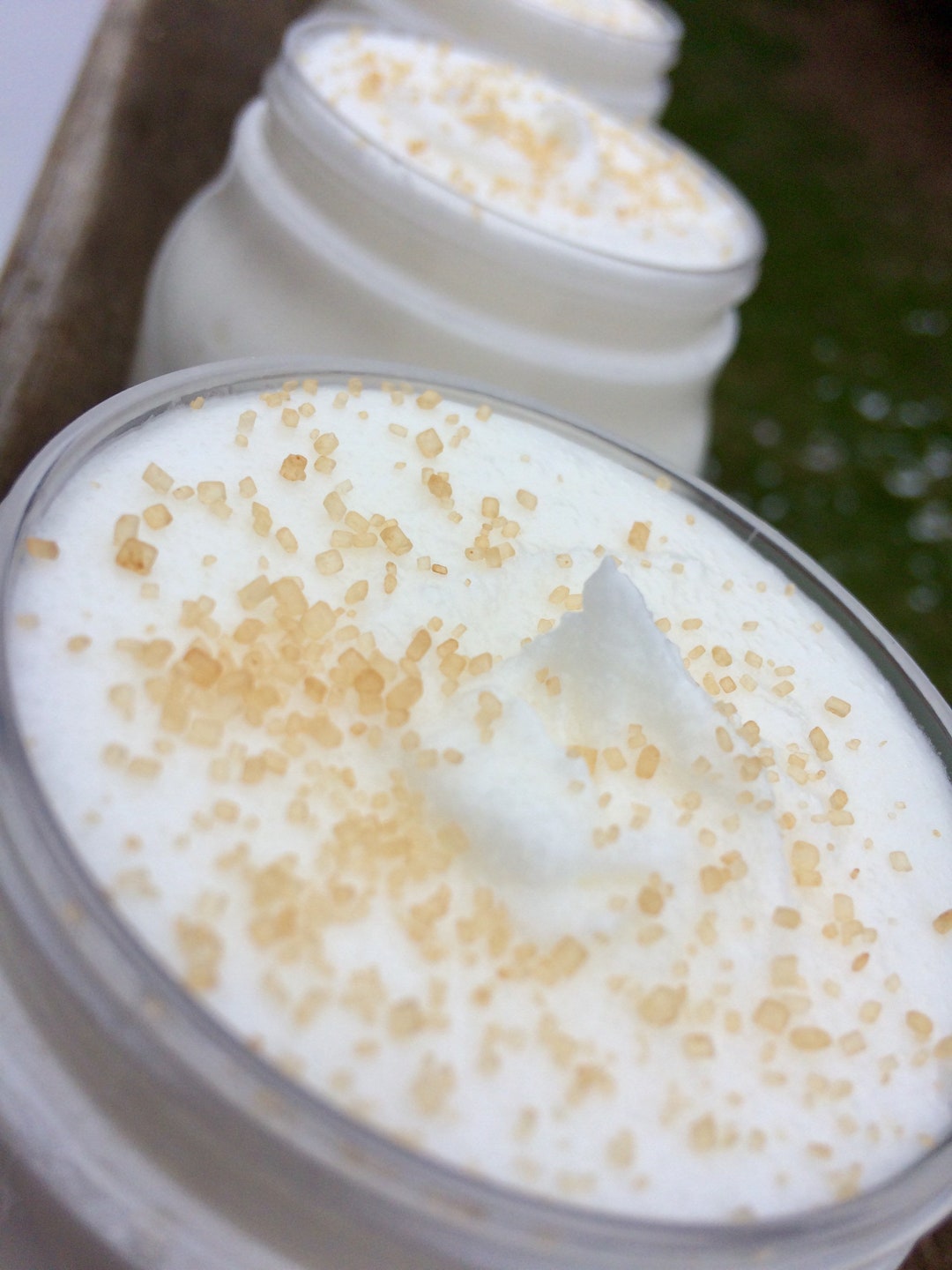 Sticky Dates Type Whipped Sugar Body Scrub 4oz. Vegan Body Scrub. Shea ...