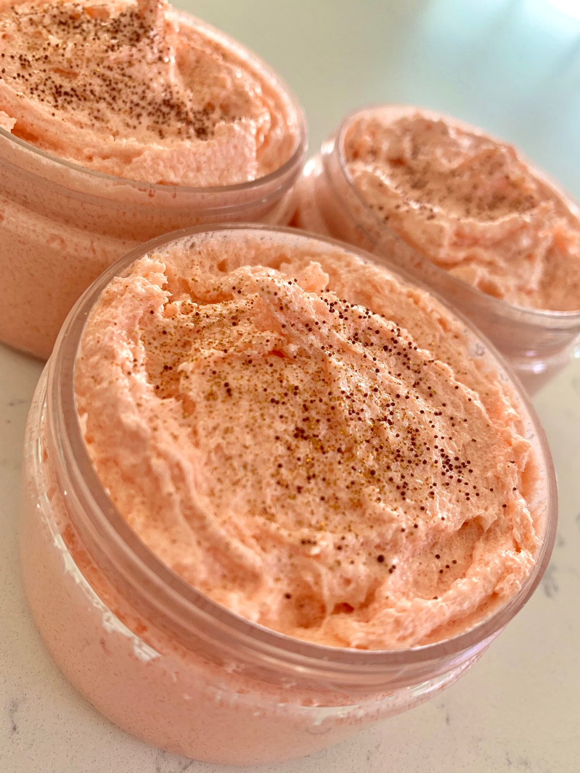 Peach Nectar Foaming Sugar Body Scrub 4oz. Peach Nectar Body - Etsy