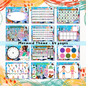 Kids Busy Books Templates Bundle Toddler Printable Learning Book ...