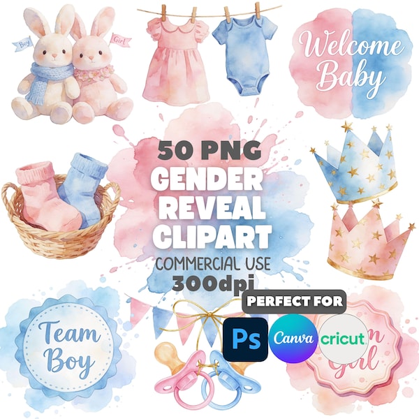 Reveal Clipart - Etsy UK