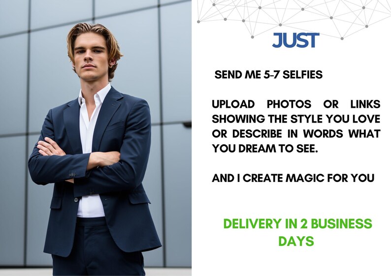 AI Business Portrait | Custom Professional Photo, Linkedin, Resume - Etsy