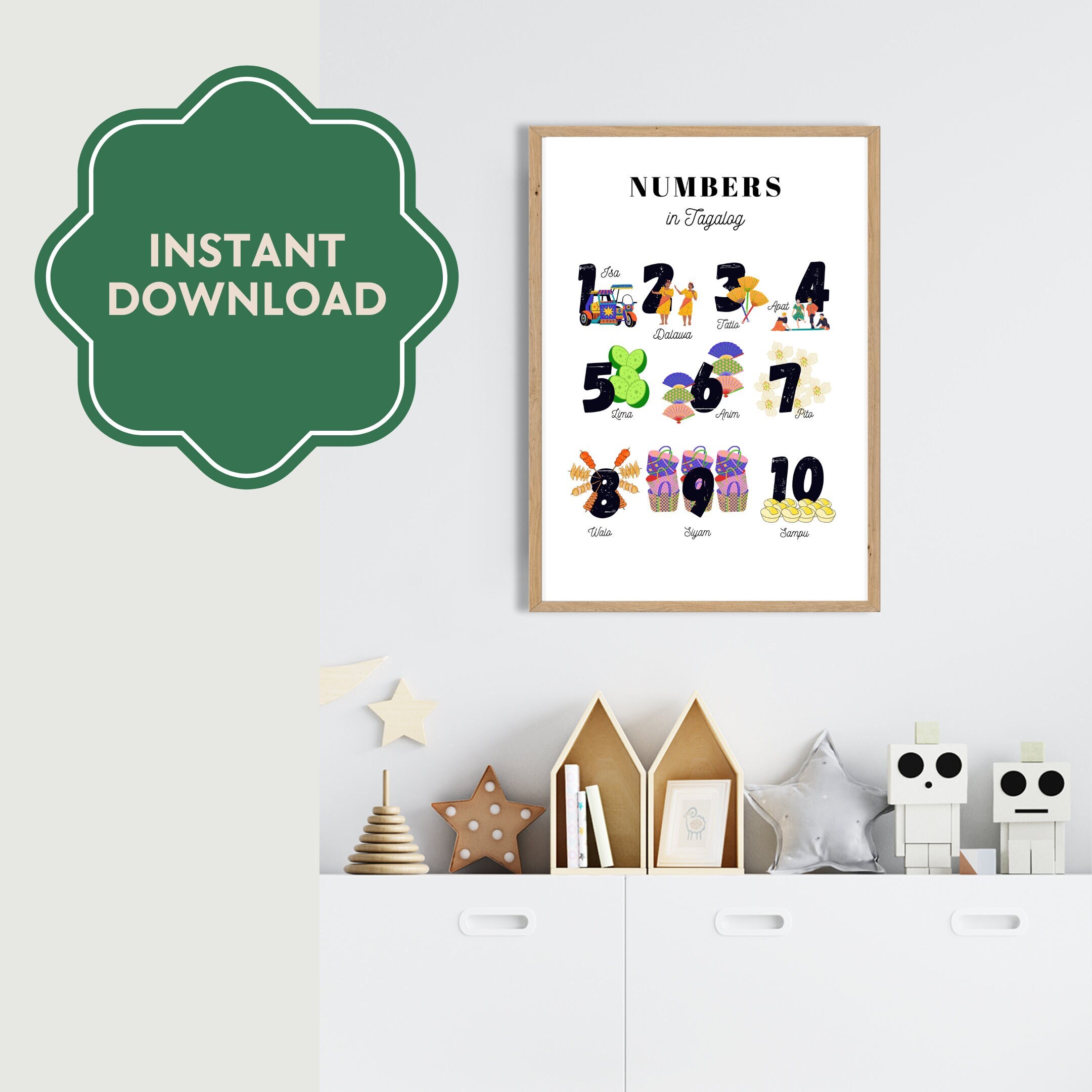 Updated Printable Educational Filipino Numbers Chart Instant Download ...