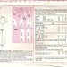 Simplicity 6895 Misses Laced Top, Pants 70s Vintage Sewing Pattern Size ...