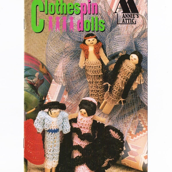 Clothespin Dolls - Etsy