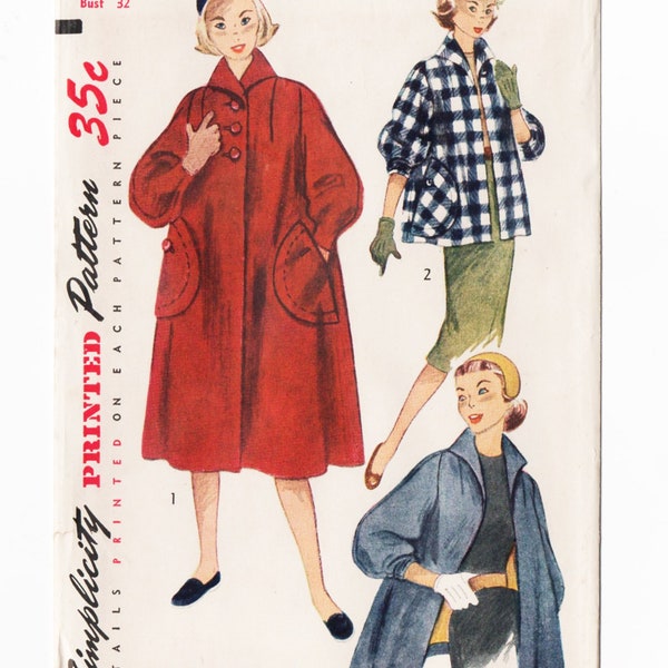 Swing Coat Pattern - Etsy