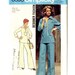 Simplicity 6895 Misses Laced Top, Pants 70s Vintage Sewing Pattern Size ...