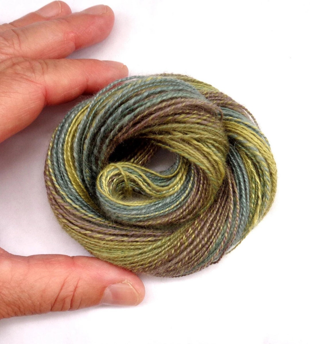 Lord of the Land Cashmere Silk Lace Yarn Handspun Hand Dyed, Gift ...