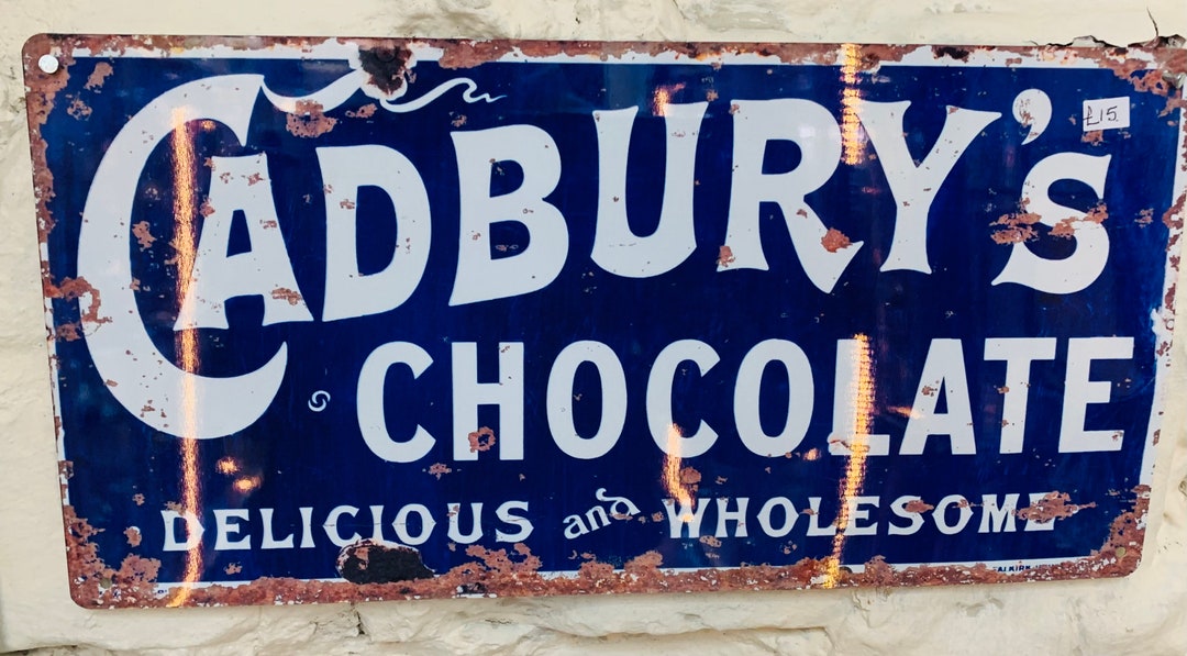 Cadbury's Vintage Reproduction Sign - Etsy