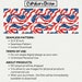 JULY 4TH Independence Day , Retro Fourth July Seamless Repeat Pattern ...
