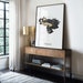 Venezuela Art Print, Venezuelan Map Poster, Elegant Country Artwork ...