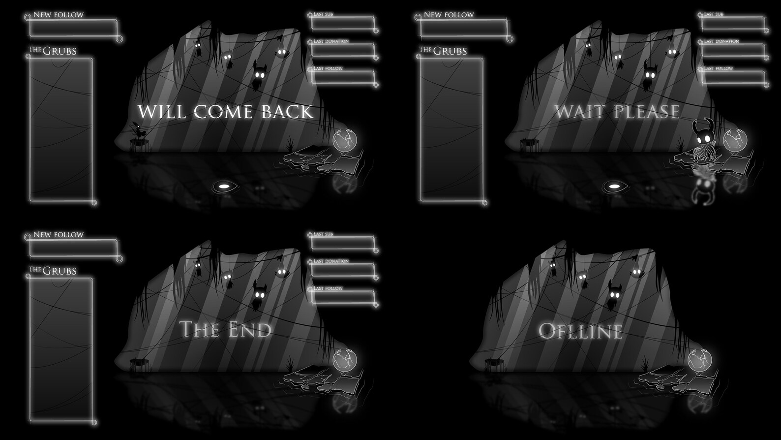 Hollow Knight - Overlay Twitch - Etsy