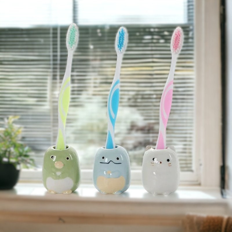 Unique Toothbrush Holder - Etsy