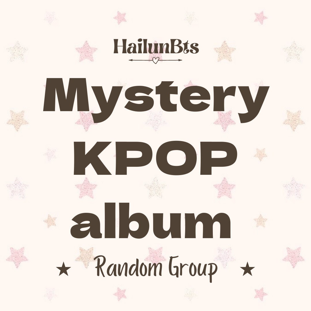 MYSTERY BOX KPOP Album - Etsy
