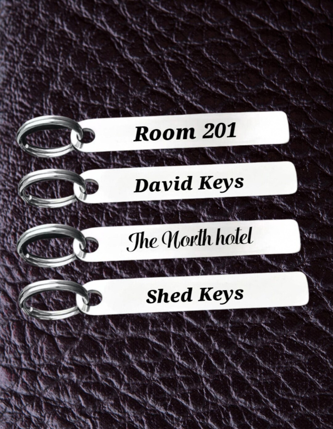 Personalized Keyring for Hotel Rooms, Lockers, Gates, Door,post Box ...